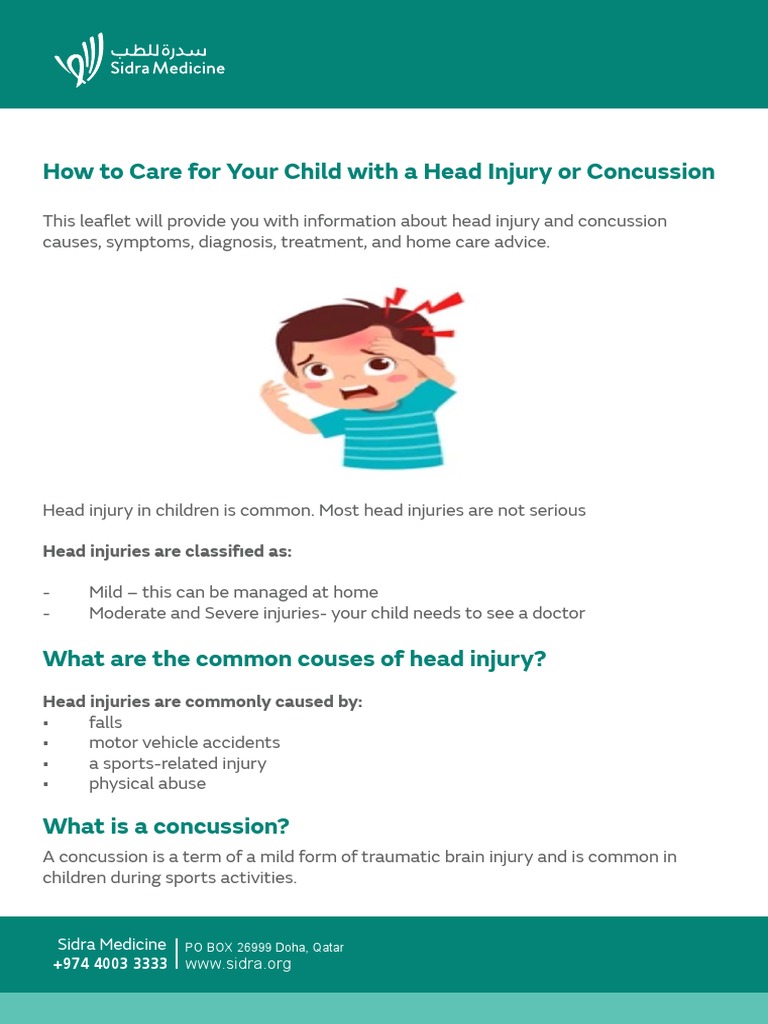 Head Injury and concussion-EN | PDF | Concussion | Traumatic Brain Injury