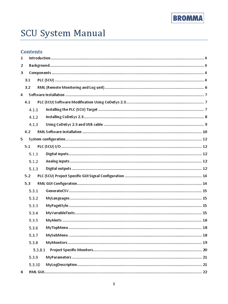 SCU System Manual | PDF | Programmable Logic Controller | Wi Fi