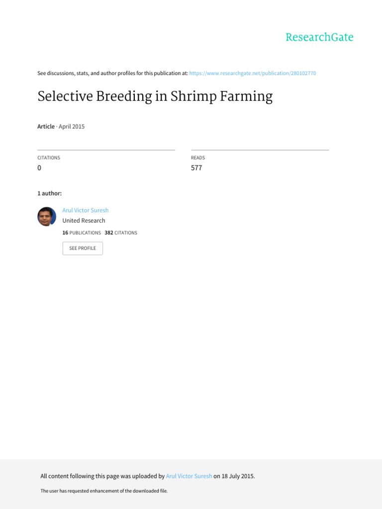 FishingChimes April-May2015 | PDF | Selective Breeding | Allele