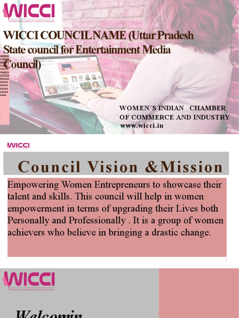 WICCI UP Entertainment & Media Council | PDF | Marketing | Brand