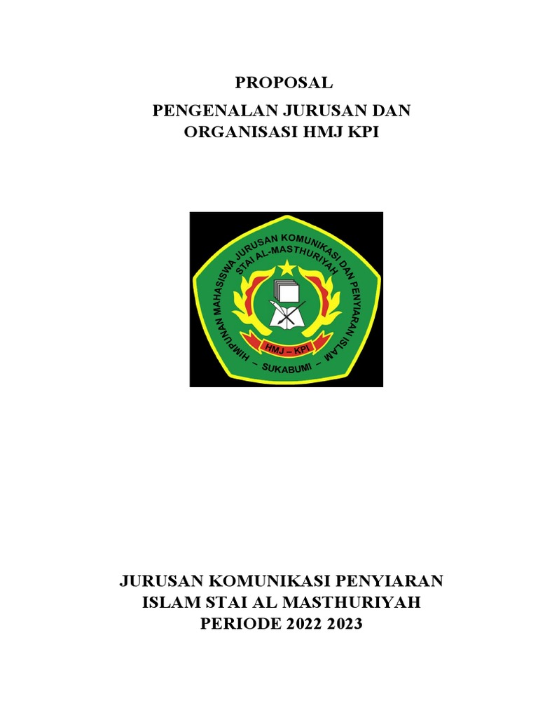 Proposal HMJ Kpi | PDF