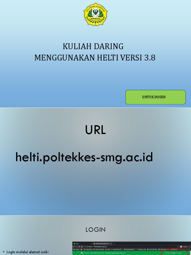 Panduan HELTI v.3.8 (Dosen) Upload Materi Dan Preview Soal | PDF | Pengembangan Diri