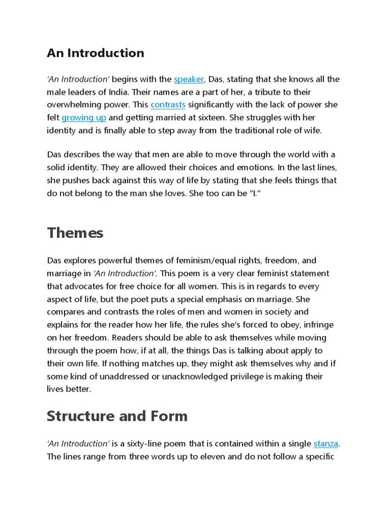 An Introduction | PDF | Poetry | Rhyme