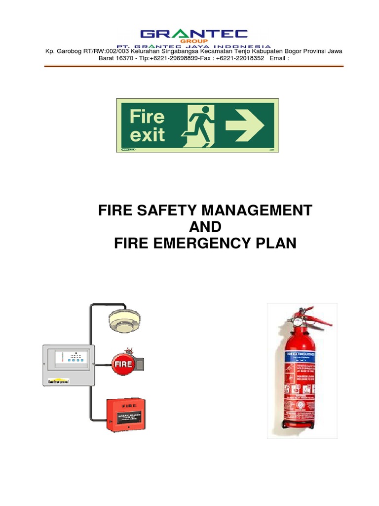Fire Safety Management and Emergency Plan | PDF | Fire Safety ...