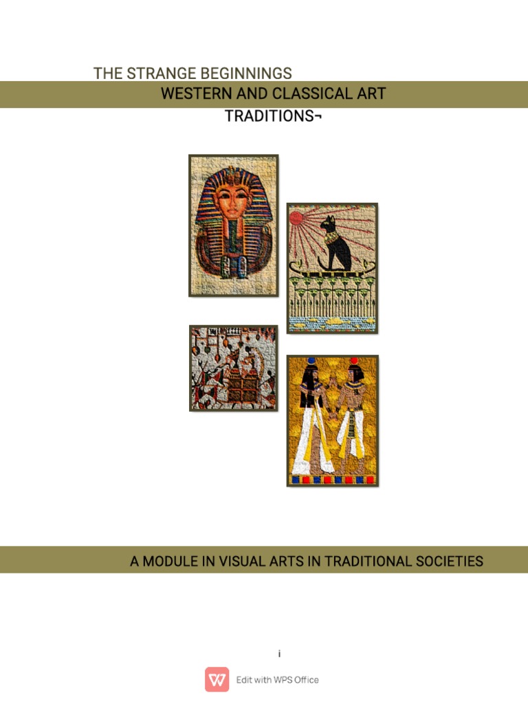 Visual Arts in Traditional Society2 3 | PDF