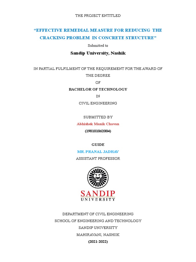 Phase-2 Project Report Compress | PDF | Concrete | Fracture