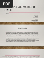 Jessica Lal Murder Case Overview | PDF | Witness | Public Law