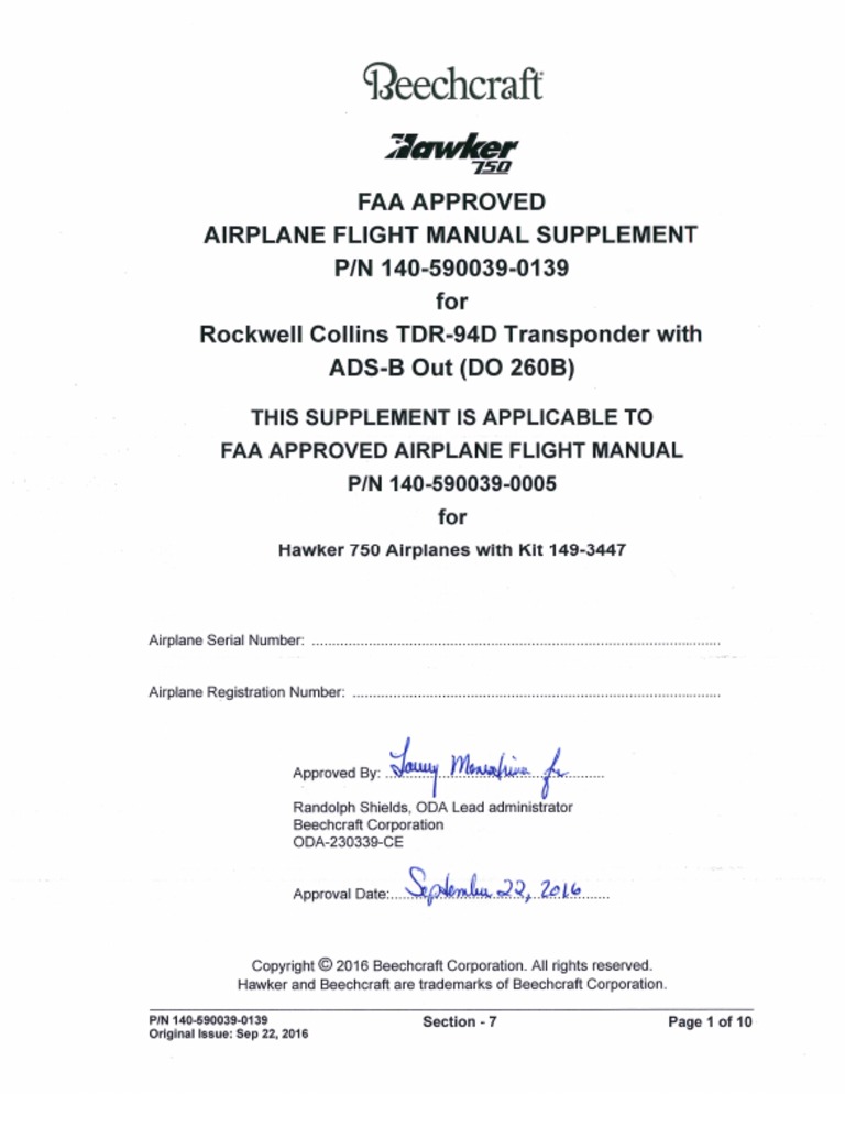 File | PDF | Transponder (Aeronautics) | Aviation