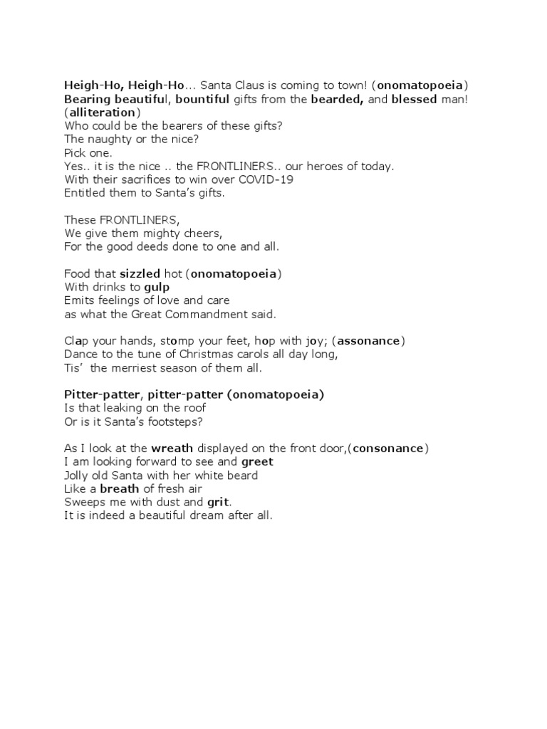 Poem of Sound Devices | PDF