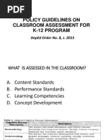 SHS K 12 Grading System | PDF | Learning | Science, Technology ...