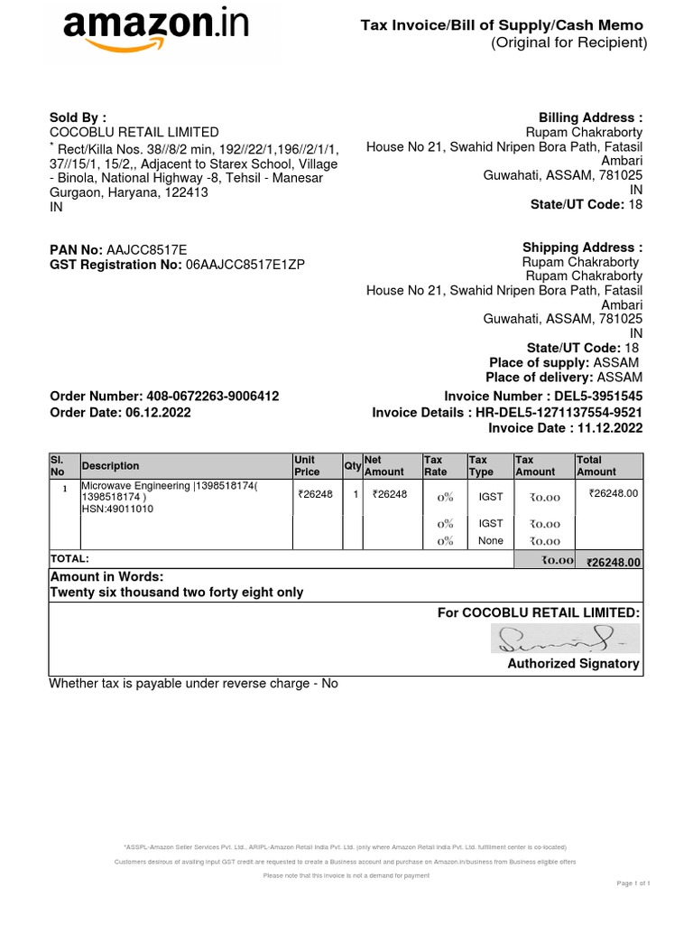 Books Bill 6 | PDF | Invoice | Market (Economics)
