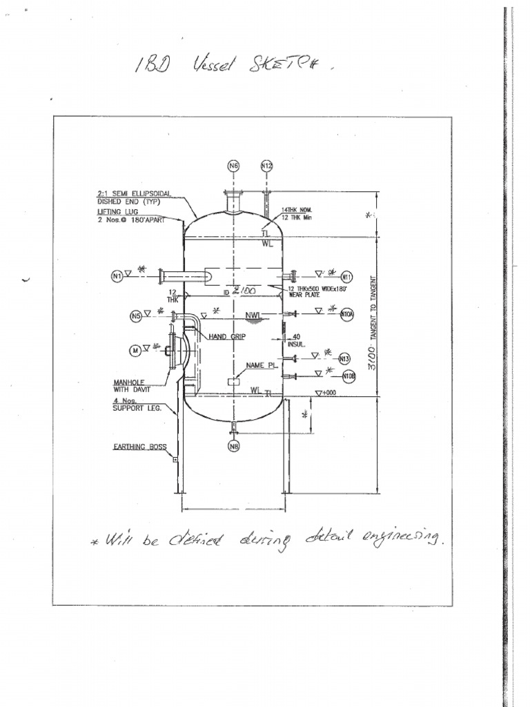 Blow Down Drum 31-C-007AB Design | PDF
