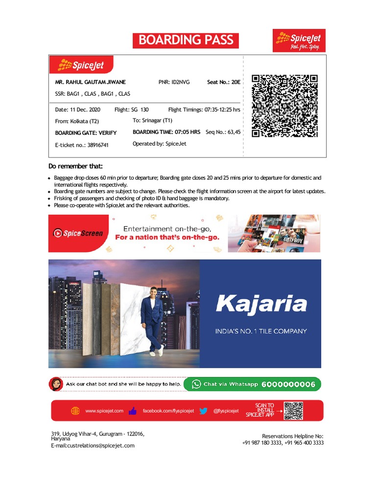 BoardingPass Up | PDF