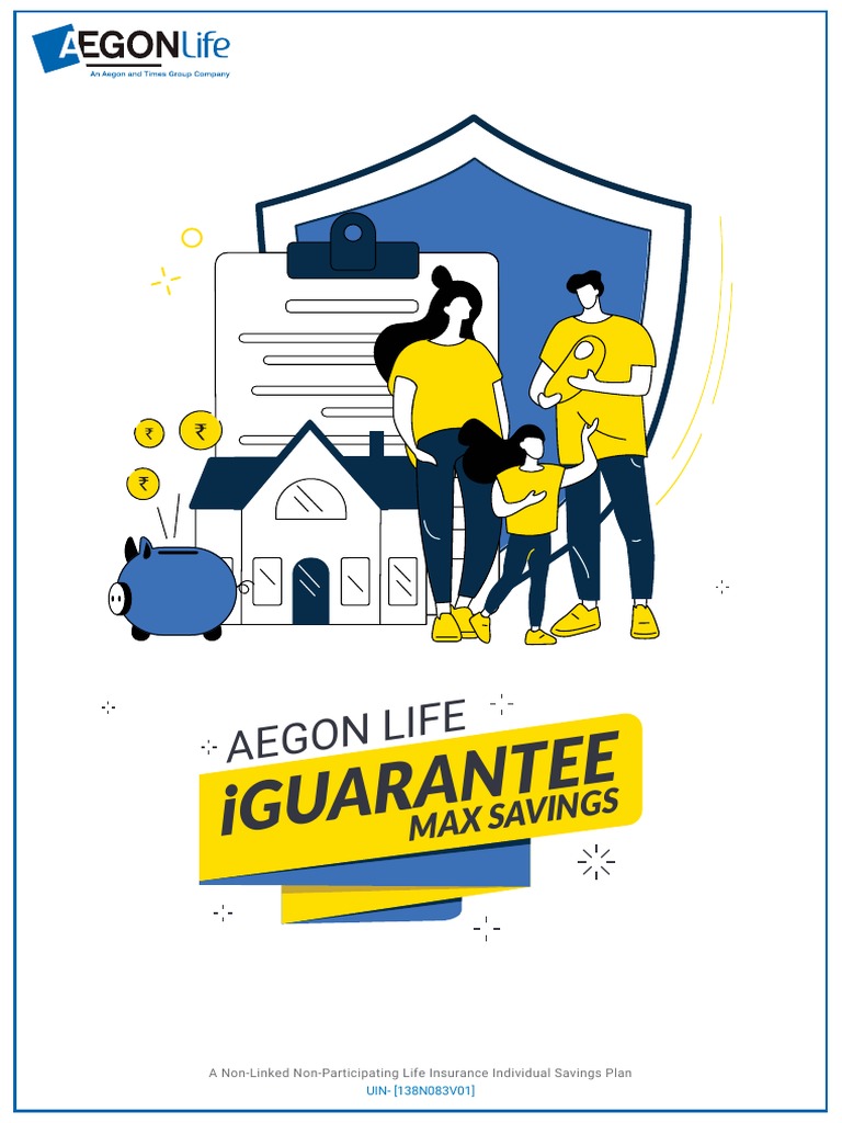 Aegon Life IGuarantee Max Savings Brochure | PDF | Insurance | Life ...