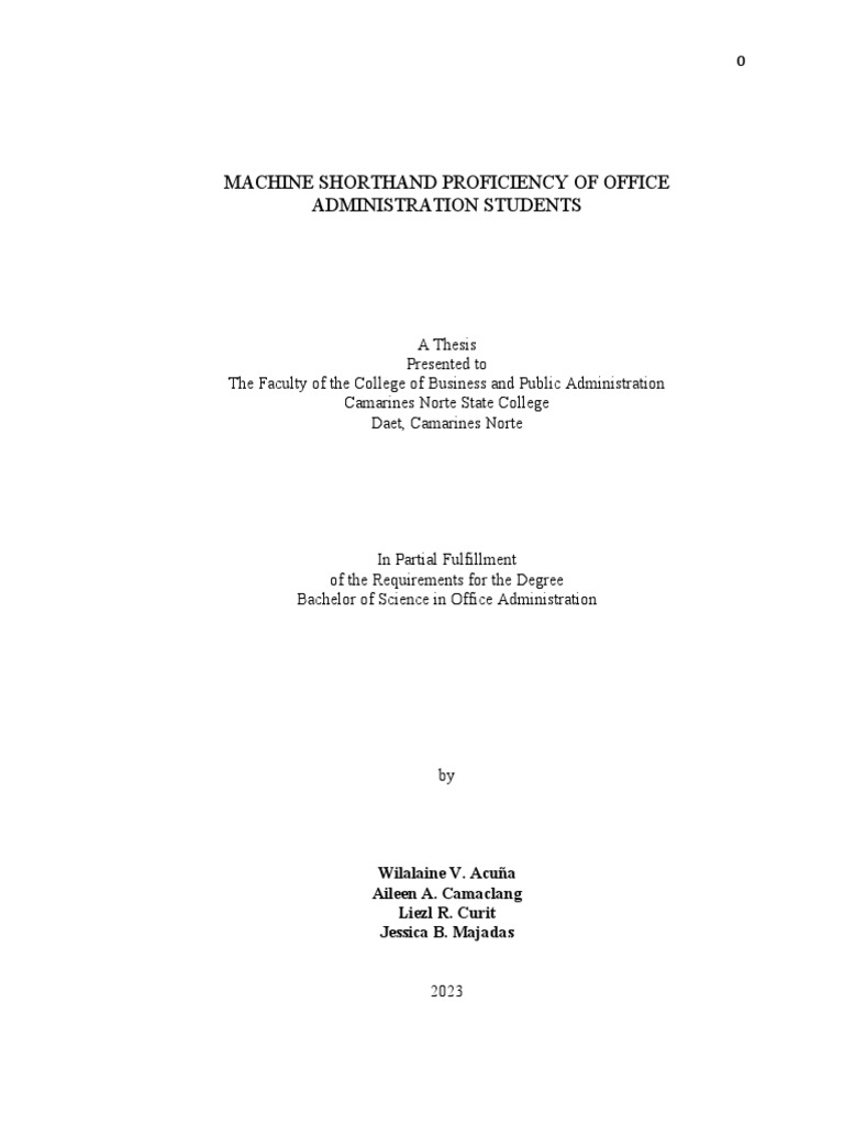 Final Manuscript Acunacamaclangcuritmajadas Bsoa 4B | PDF ...