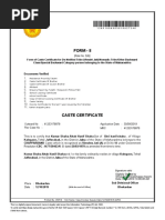 Affidavit of Claimant/ Parent (S) : FORM - 3 (Rule 4 (1) ) | PDF ...