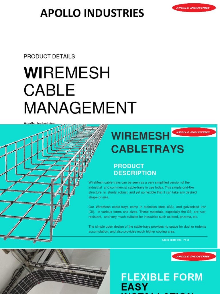 Apollo Industries - WireMesh - Tray | PDF | Galvanization | Chemistry