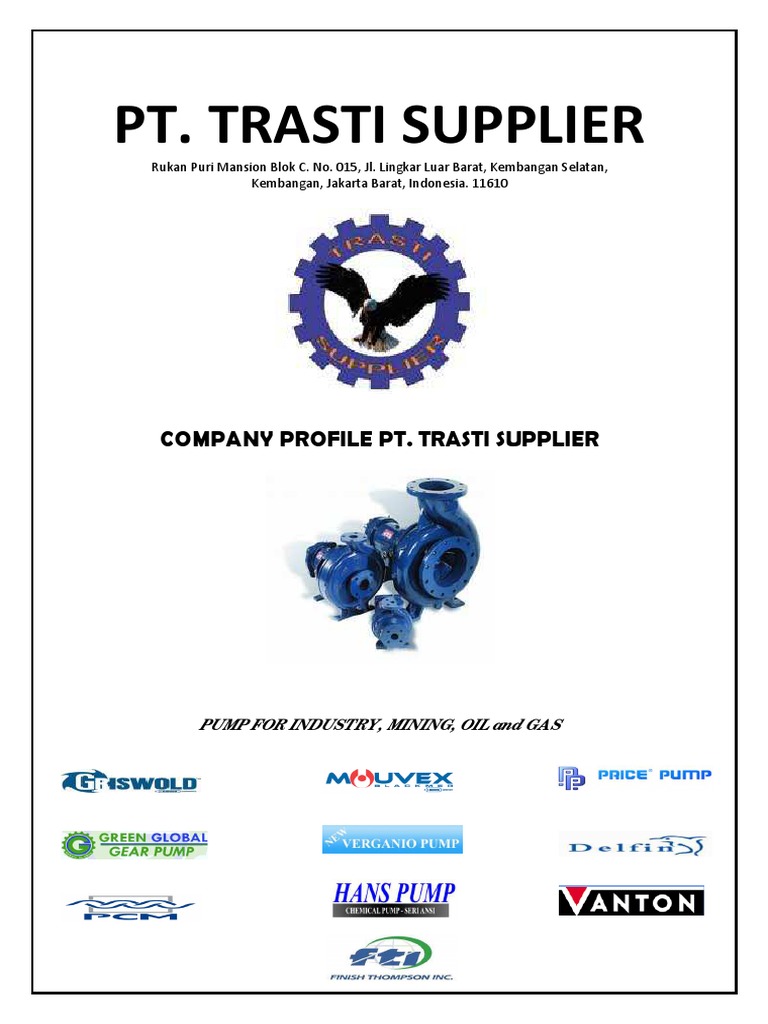 Company Profile PT. TRASTI SUPPLIER | PDF