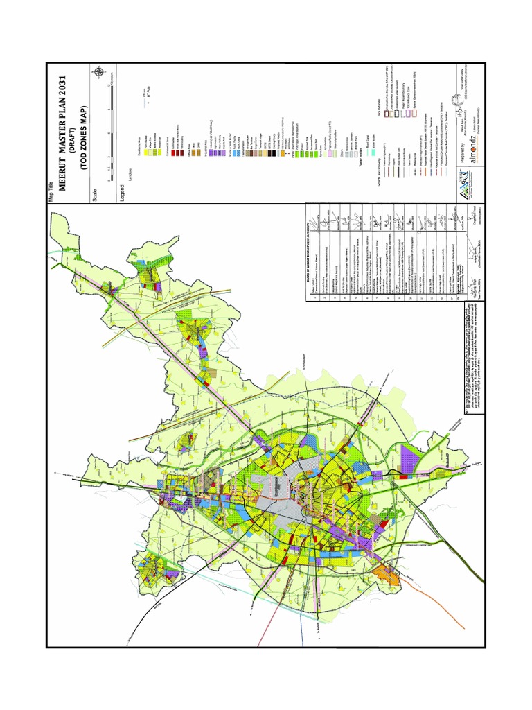 Meerut Master Plan 2031 | PDF