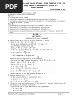 Case Study Based Questions Class 9 | PDF | Area | Length