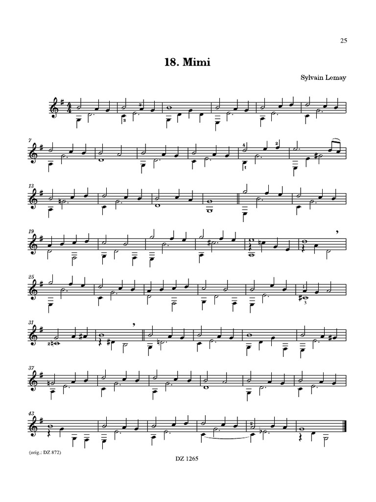 Mimi | PDF