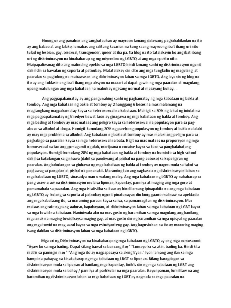 LGBTQ | PDF