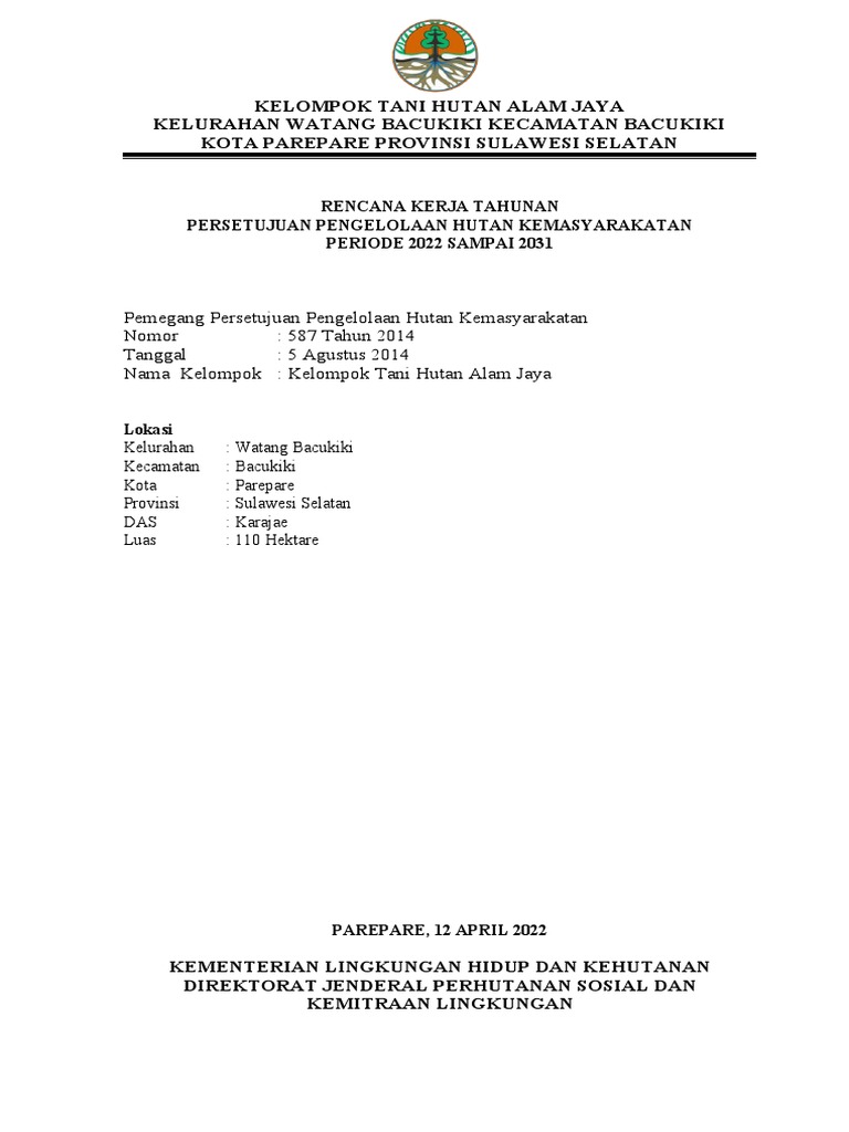 Contoh RKT HKM | PDF