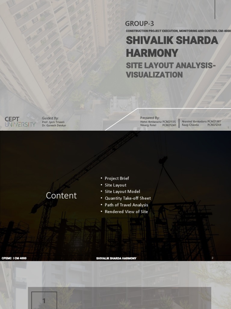 Site Layout Visulation at Construction Project Through BIM | PDF ...