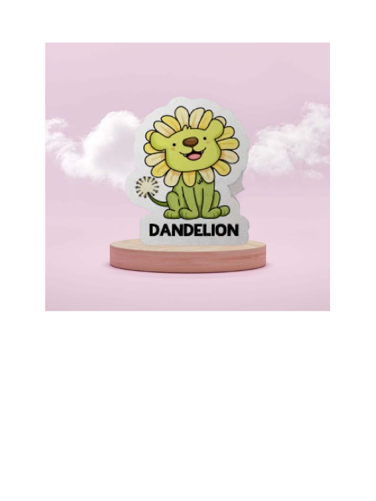 Dandelion Pink | PDF