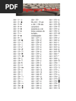Combinações Com A Tecla Alt | PDF | Alfabeto latino | Ortografia