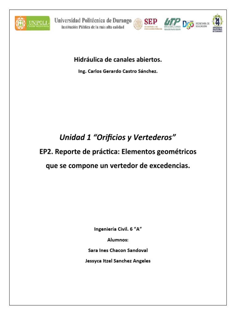 Practica Vertederos 2 | PDF