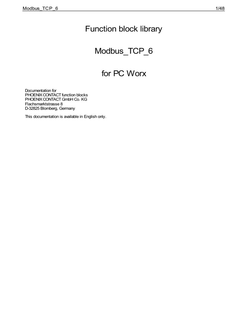 Modbus TCP 6 | PDF | Subroutine | Boolean Data Type