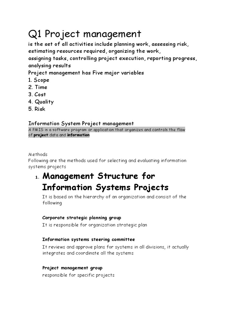 Project Management | Download Free PDF | Project Management | Computer Security