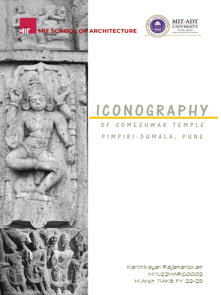 Reesearch Paper - ICONOGRAPHY OF SOMESHWAR TEMPLE - Final | PDF | Shiva | Temple