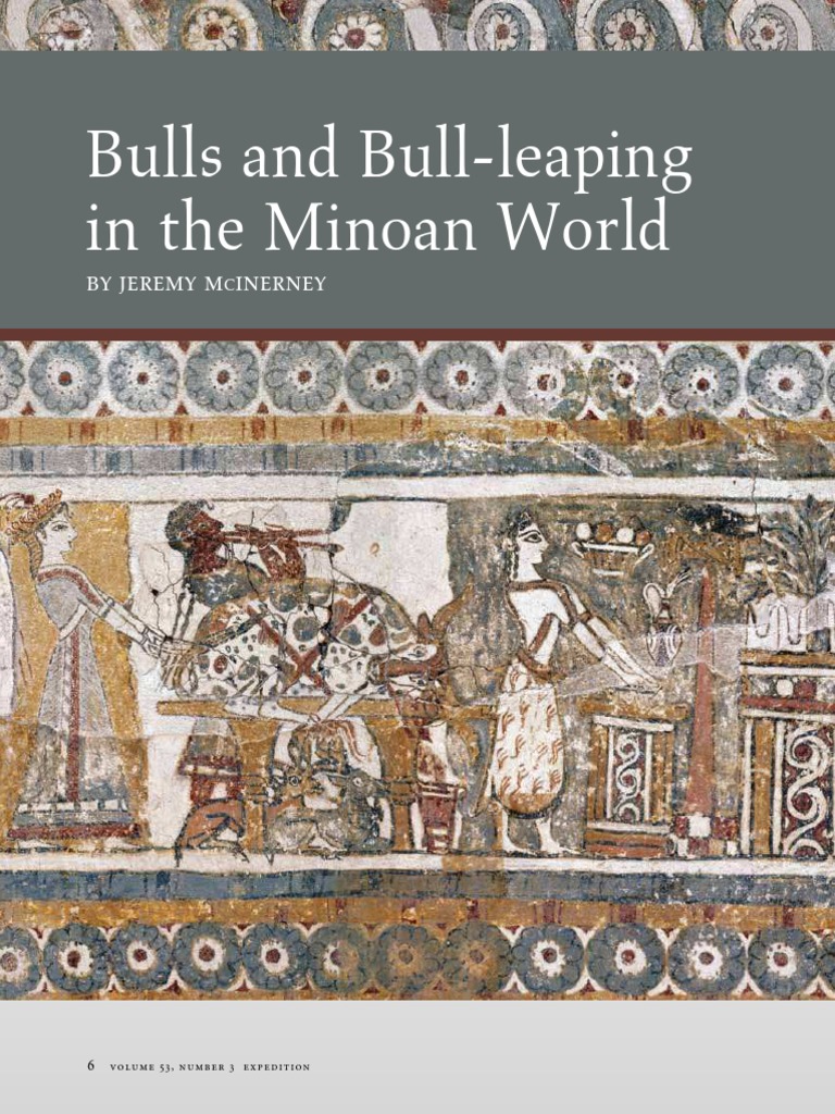 Minoan Bull-Leaping Rituals Explained | PDF