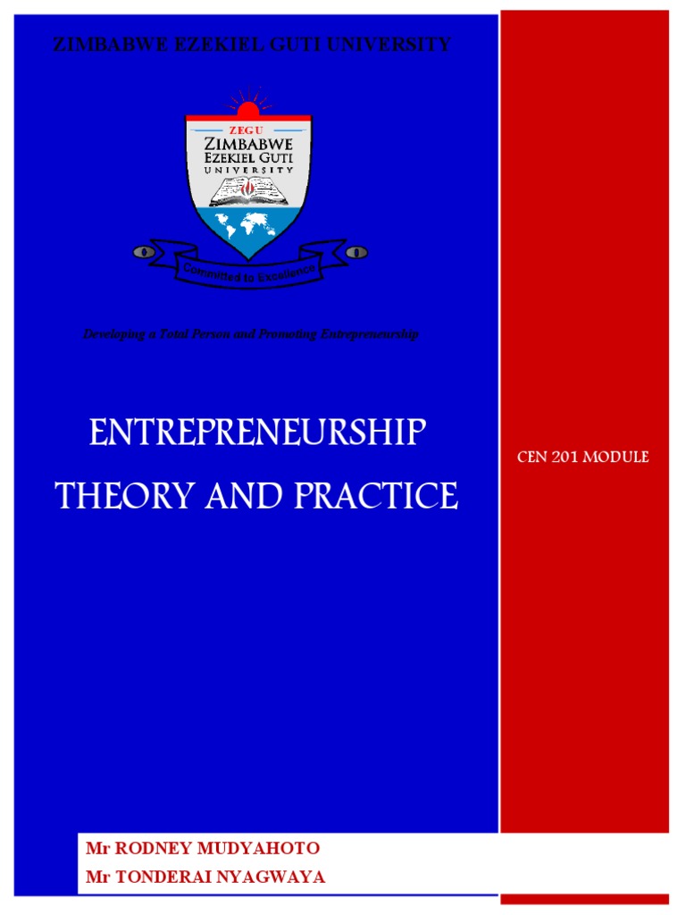Entrepreneurship Notes Z Note | PDF