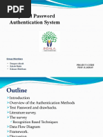 Graphical Password Authentication System | PDF | Password | User ...