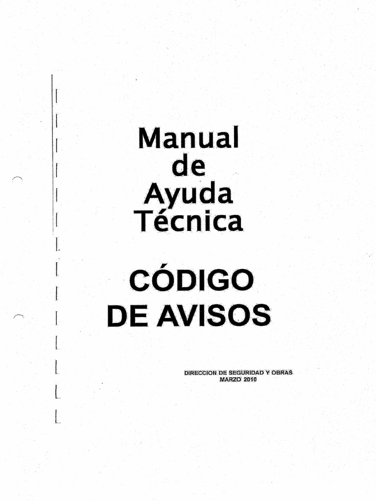Manual OTIS Codigos de Aviso | PDF