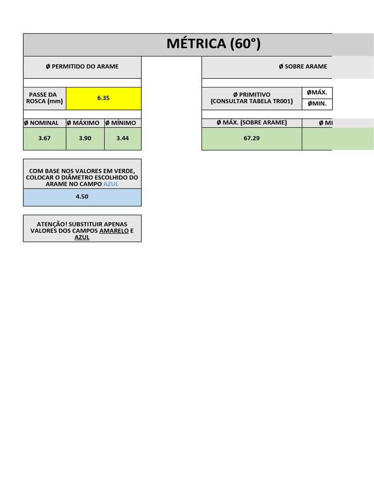 Cálculo de Rosca Sobre Arame | PDF | Engenharia Mecânica | Máquinas