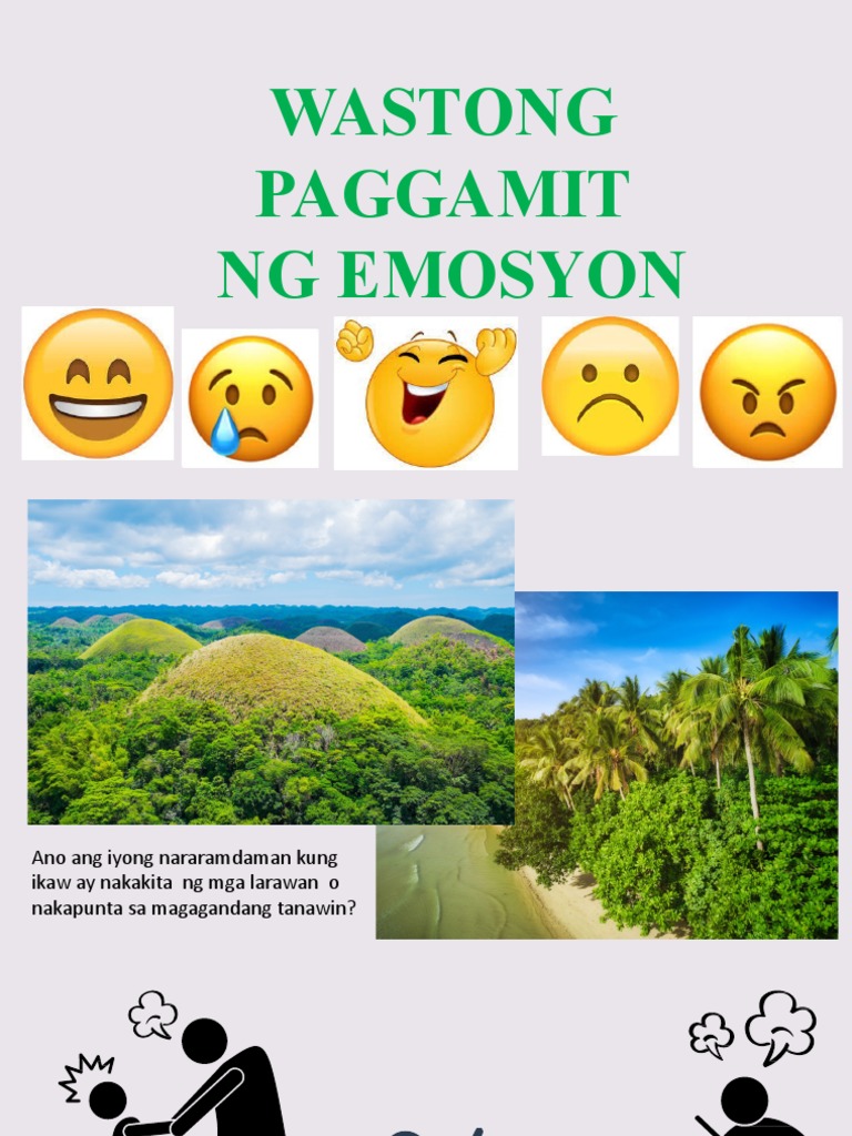EsP8 - Q2 - W5 6 - Wastong Paggamit NG Emosyon | PDF