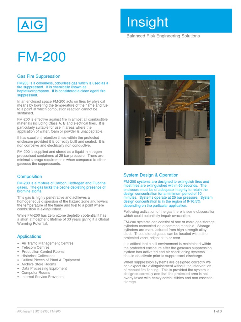 FM 200 | PDF | Fires | Combustion