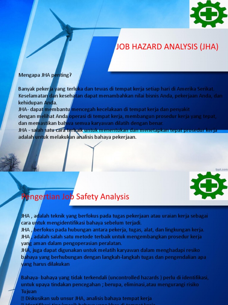 JHA (Job Hazard Analysis) | PDF