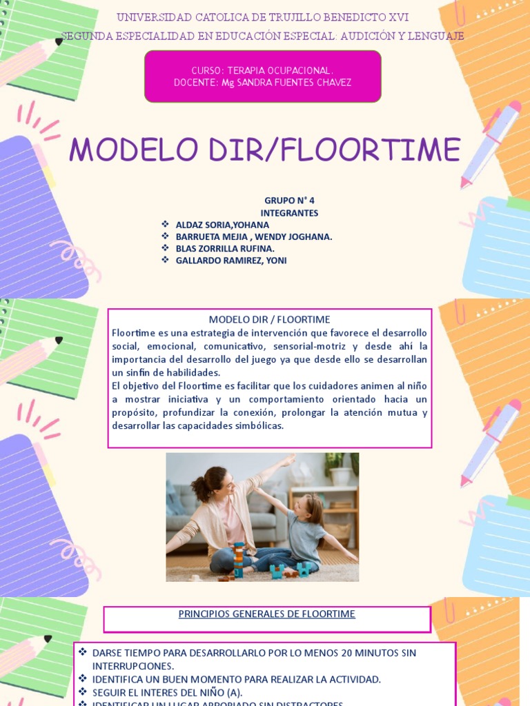Modelo Dir Floortime | PDF | Las emociones | Terapia ocupacional