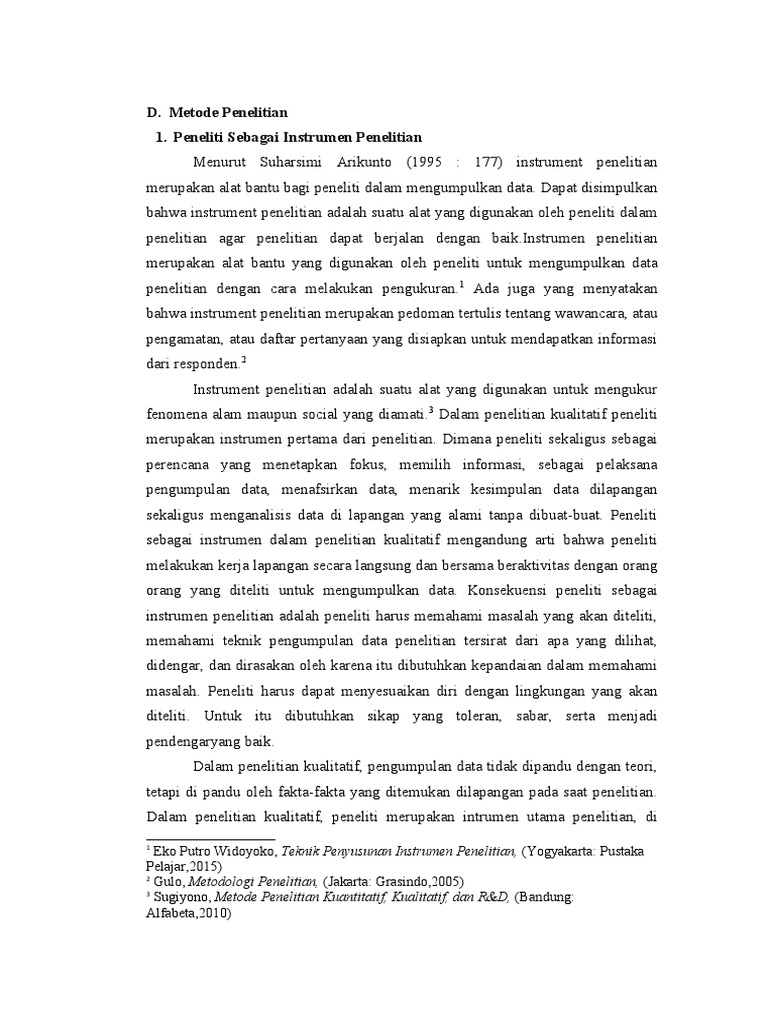 Metode Penelitian | PDF