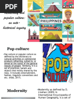 MODULE 3 - Philippine Pop Culture | PDF | Popular Culture | News