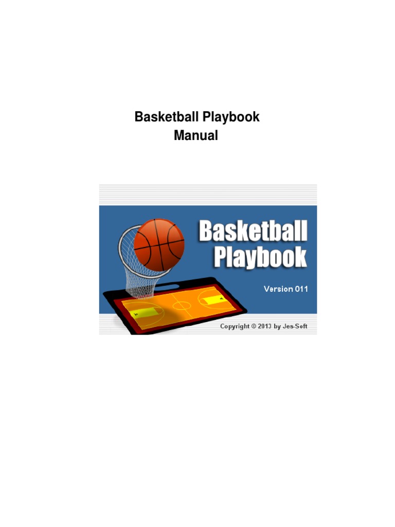 Jes-Soft Basketball Playbook Guide | PDF | Button (Computing) | Computing