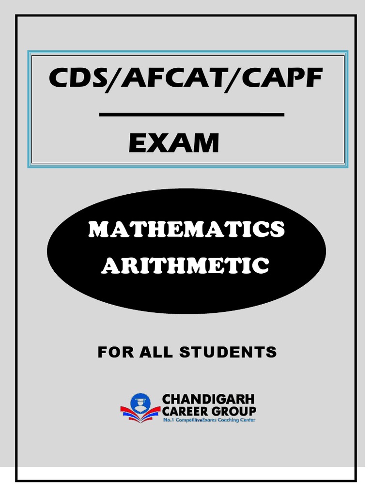 CDS Mathematics by Sandeep Brar | PDF | Alloy | Brass