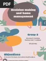 Home Management Concept | PDF | Goal | Family