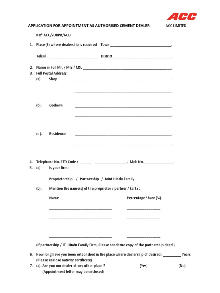 Dealership Form | PDF | Taxes | Money