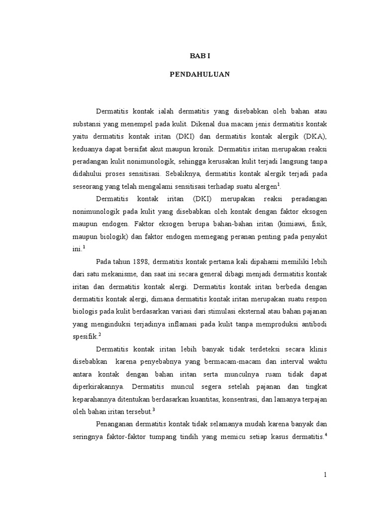 Bab I Pendahuluan | PDF